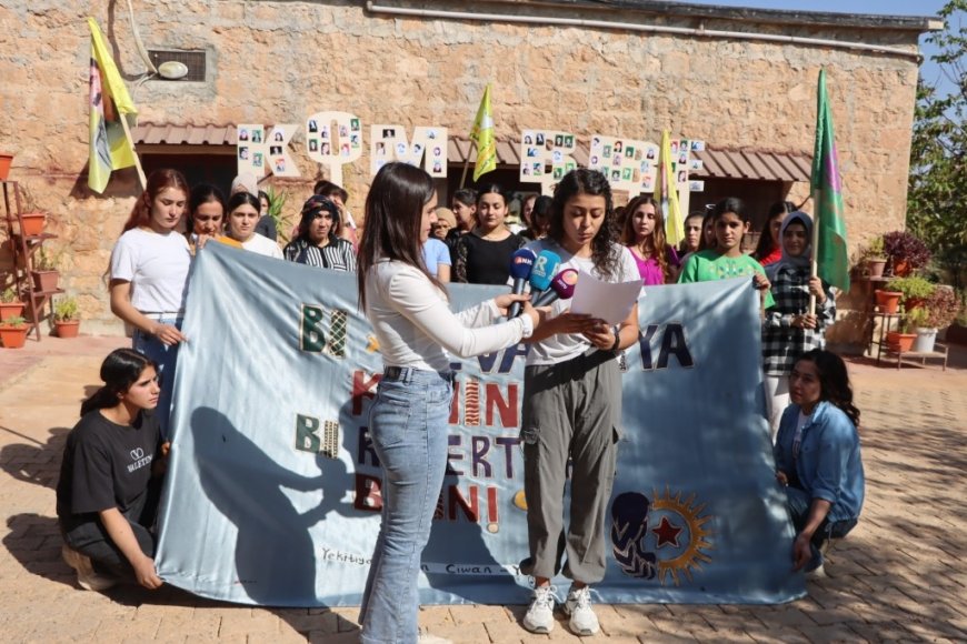 ‘Kampanyayên jinên ciwan xwedîderketina li nameya Rêber Apo ye ...